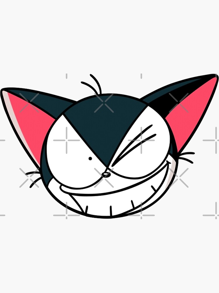 "Cyborg Kuro chan" Sticker for Sale by Arteezan | Redbubble