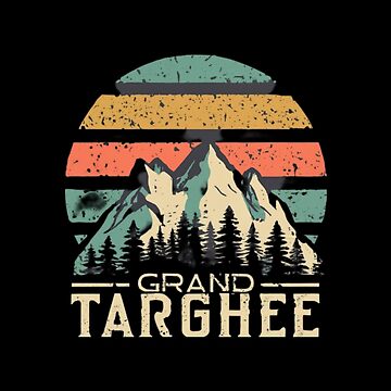 "Grand Targhee - Wyoming " Sticker for Sale by GroovyDino | Redbubble