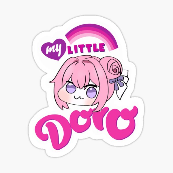 "My Little Doro" Sticker for Sale by Heatnix | Redbubble
