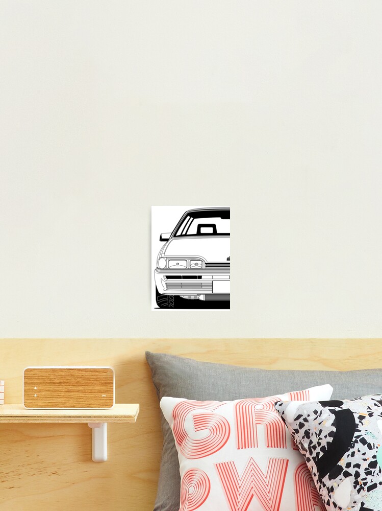 "VL Turbo outline - front" Photographic Print for Sale by mtsala ...