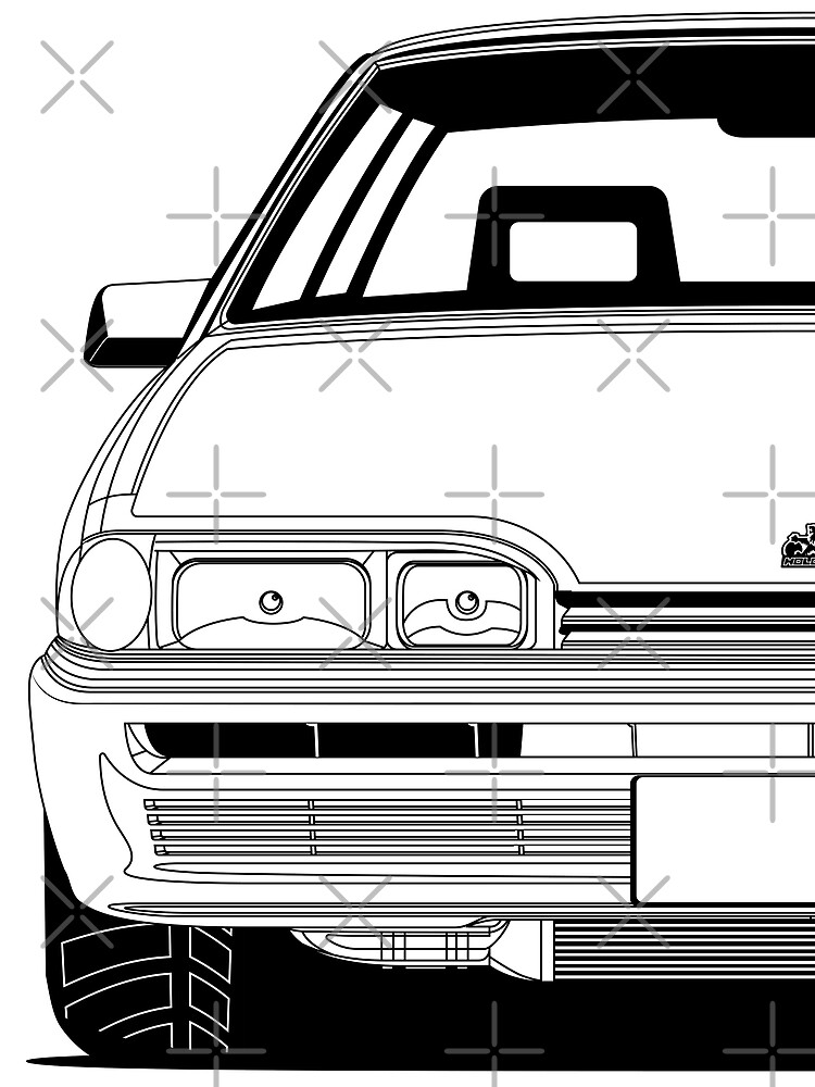 "VL Turbo outline - front" Photographic Print for Sale by mtsala ...