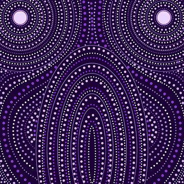 "Indigenous Dot Aboriginal australian art" Sticker for Sale by ...