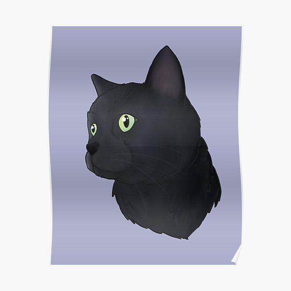 "Frank the Cat" Poster by teganbreann | Redbubble