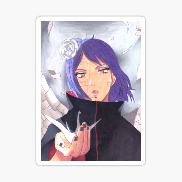 "konan" Sticker by AlexisTeDibuja | Redbubble