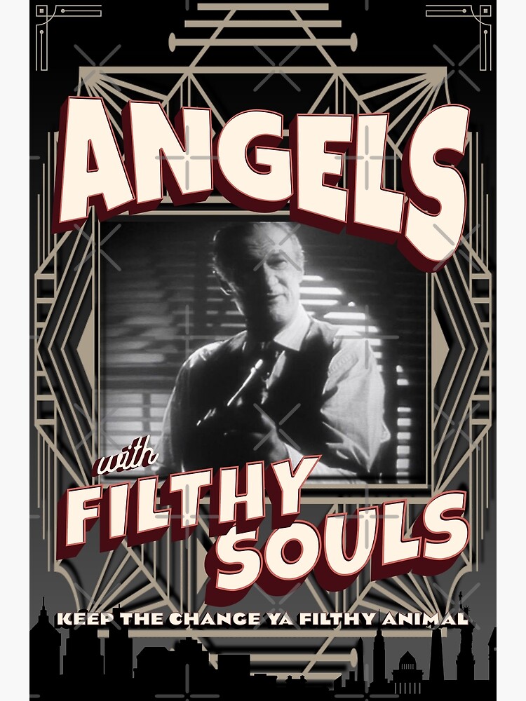 "Angels with Filthy Souls - Home Alone vintage movie poster design ...