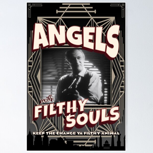 "Angels with Filthy Souls - Home Alone vintage movie poster design ...