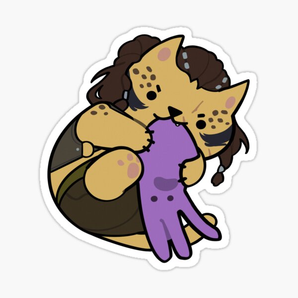 "Lae'zel Cat | Baldurs Gate 3 | bg3 Sticker" Sticker for Sale by Ez ...