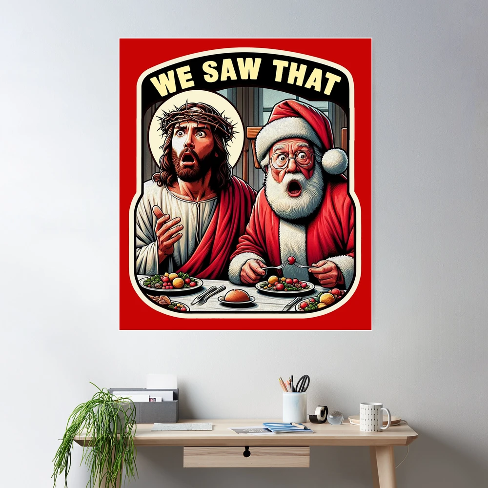 Saw Christmas Meme I Saw Diddy Kissing Santa Claus Funny Viral Music