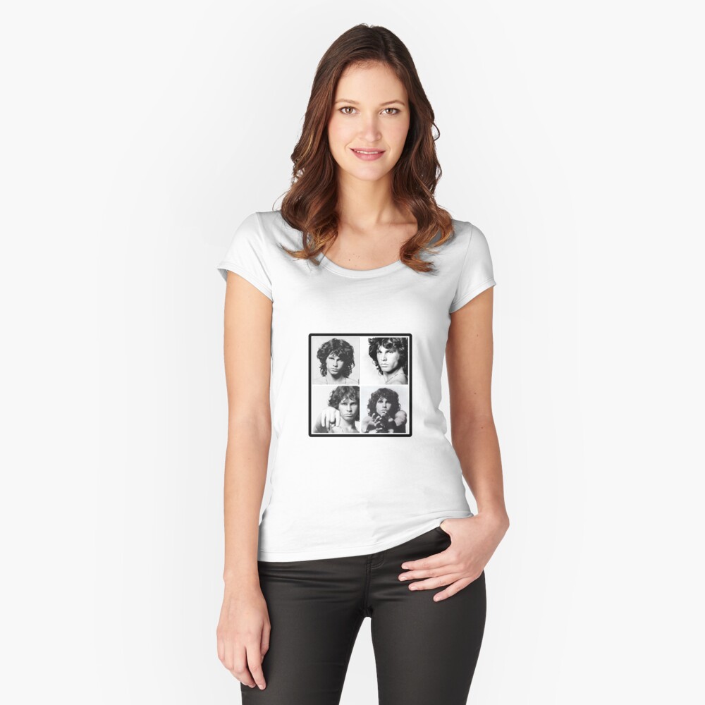 "Jim Morrison" Sticker by littlestarsart | Redbubble