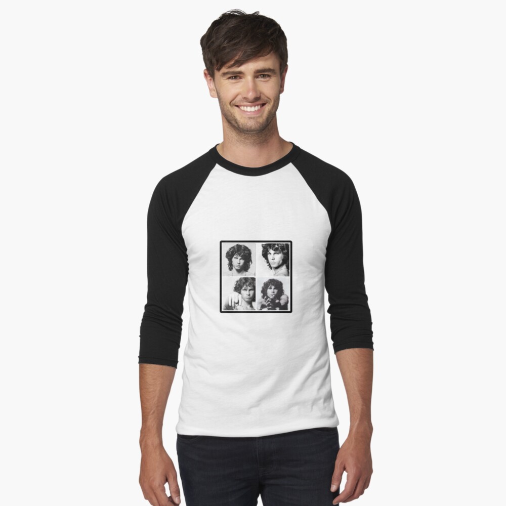 "Jim Morrison" Sticker by littlestarsart | Redbubble