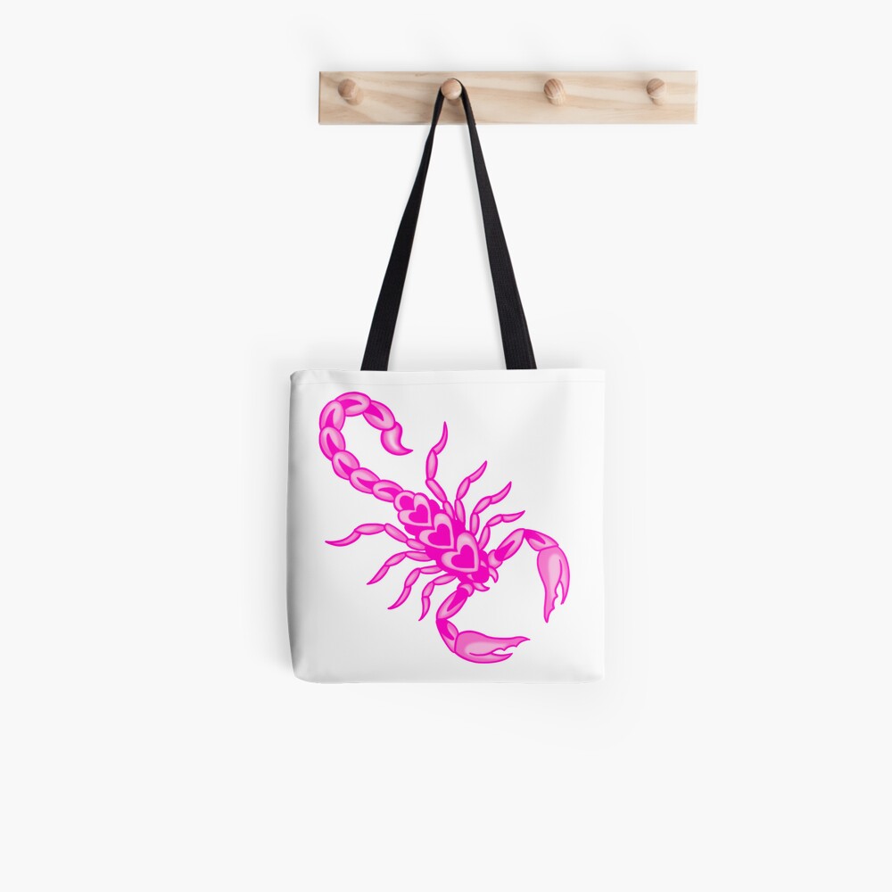 "Pink scorpion" Sticker for Sale by Bellamortis | Redbubble
