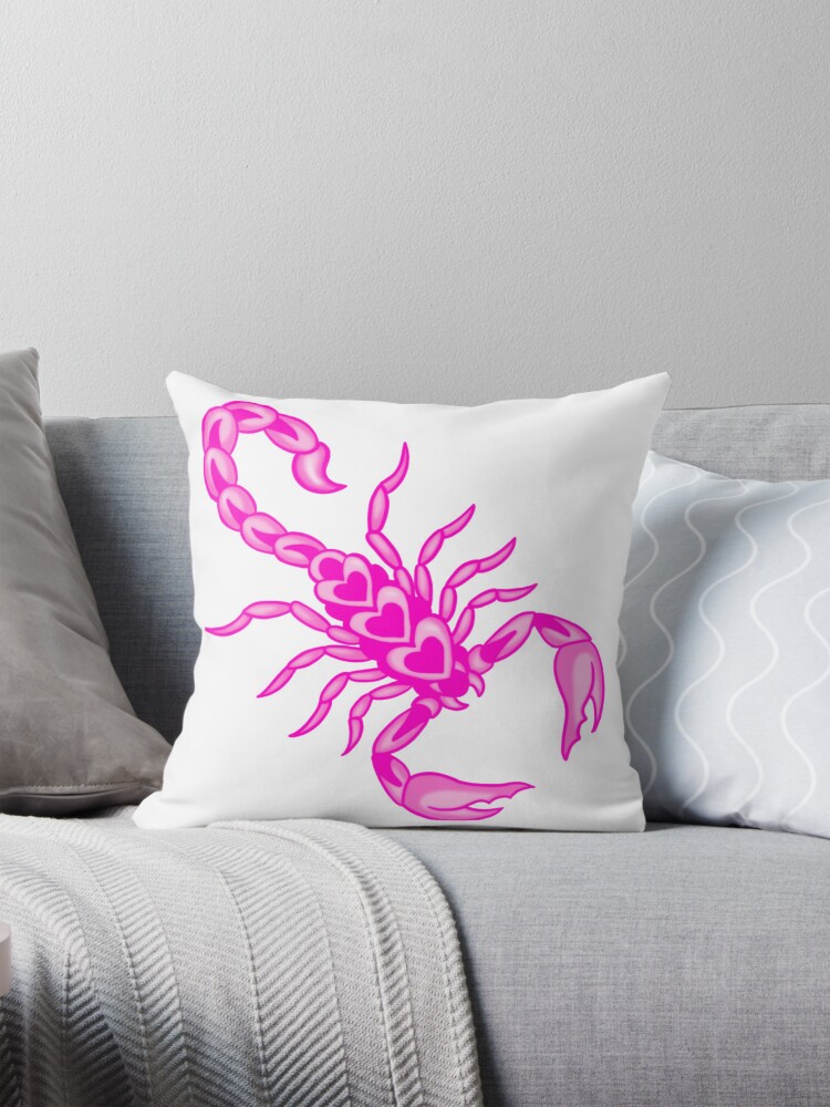 "Pink scorpion" Sticker for Sale by Bellamortis | Redbubble