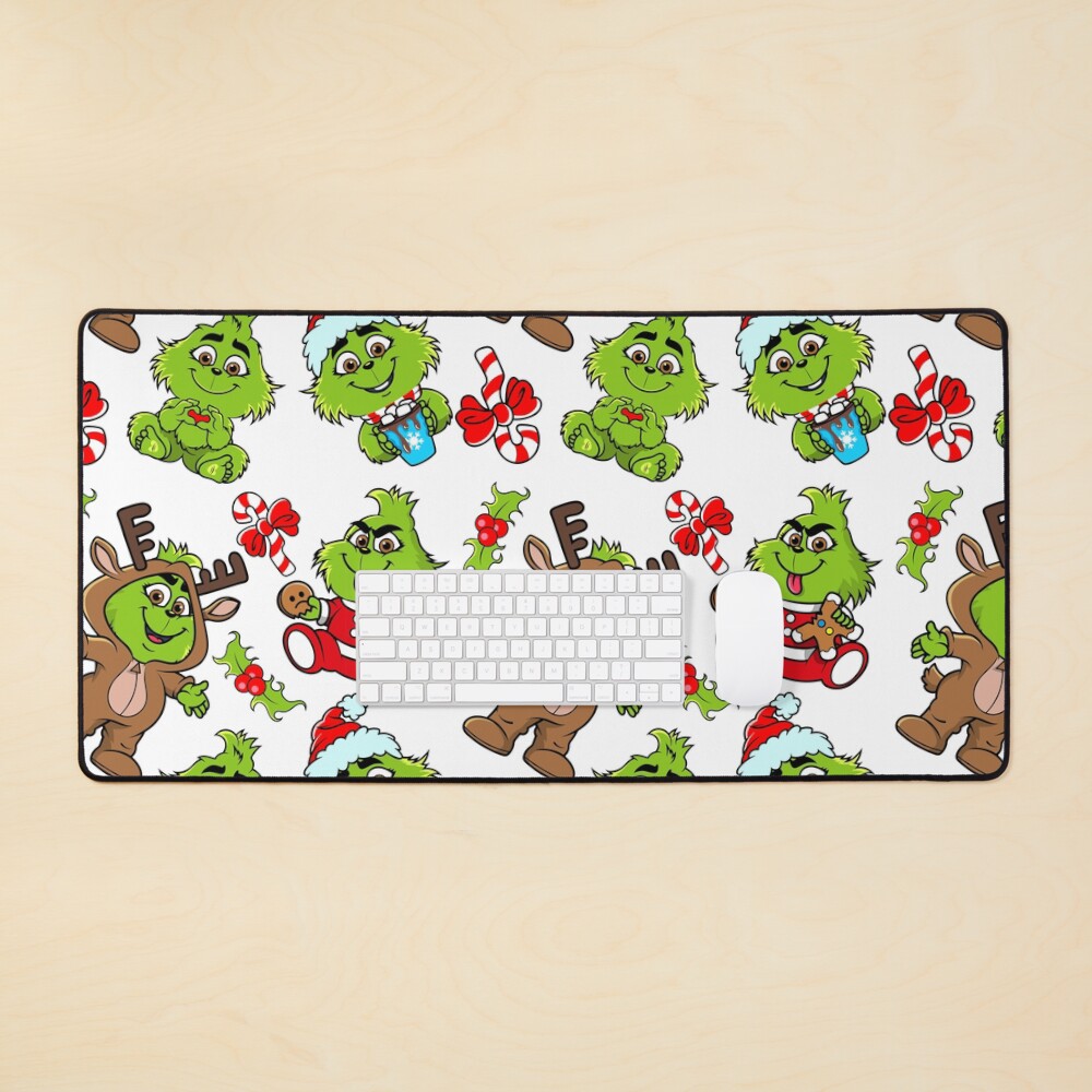 "Cute and funny Christmas Baby Grinch" Sticker by Markysha | Redbubble