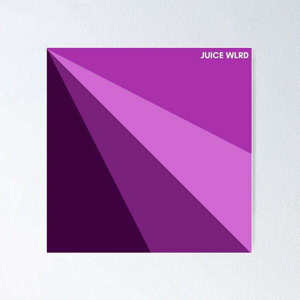 "Juice Wrld pallet color" Poster for Sale by 1xstonee-shop | Redbubble