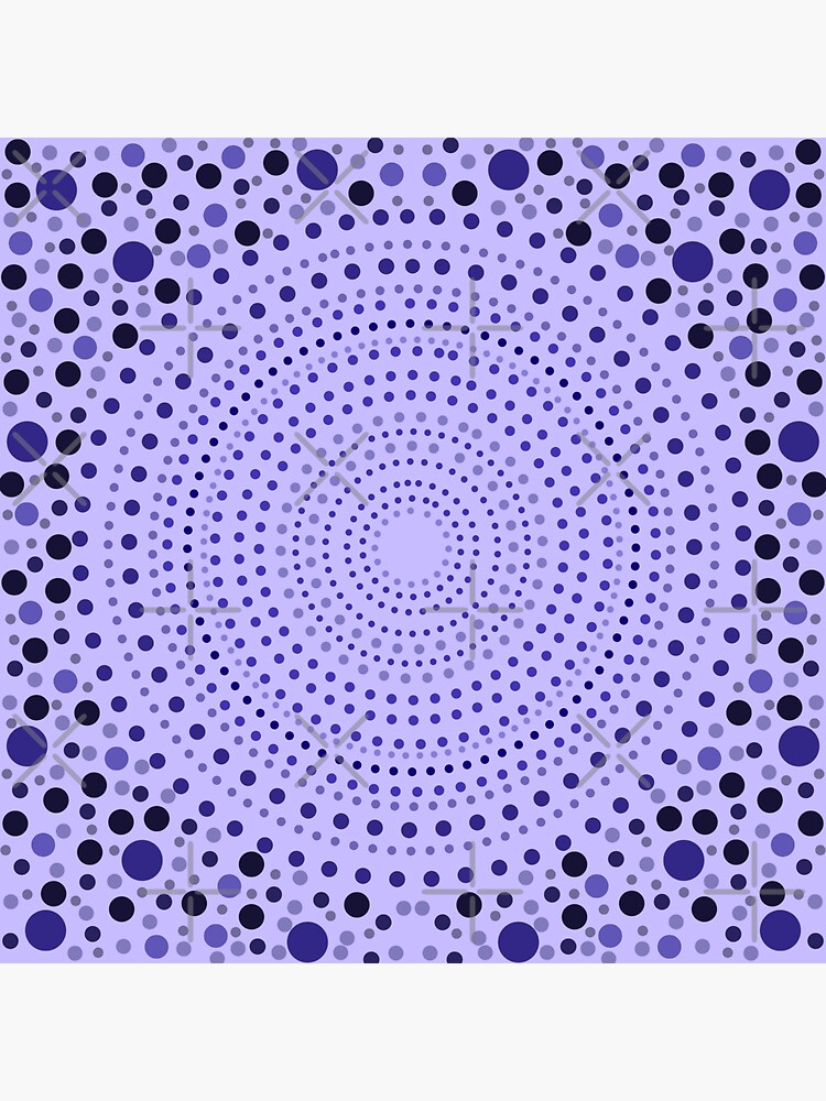 "Aborigine Aboriginal australian dot art" Sticker for Sale by ...