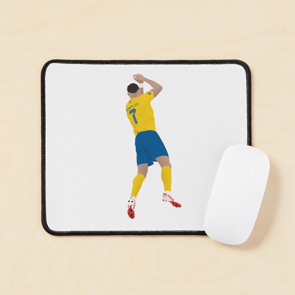 "Cristiano Ronaldo Celebration al-Nassr Drawing" Sticker for Sale by ...