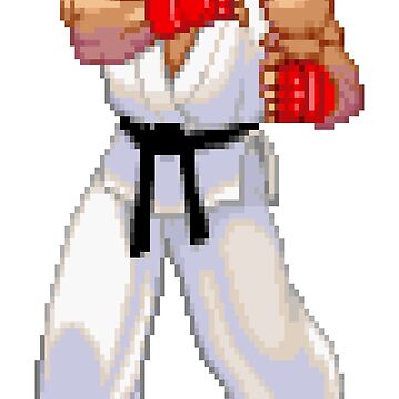 "Ryu Fighting Stance SF3" Sticker for Sale by ropified | Redbubble