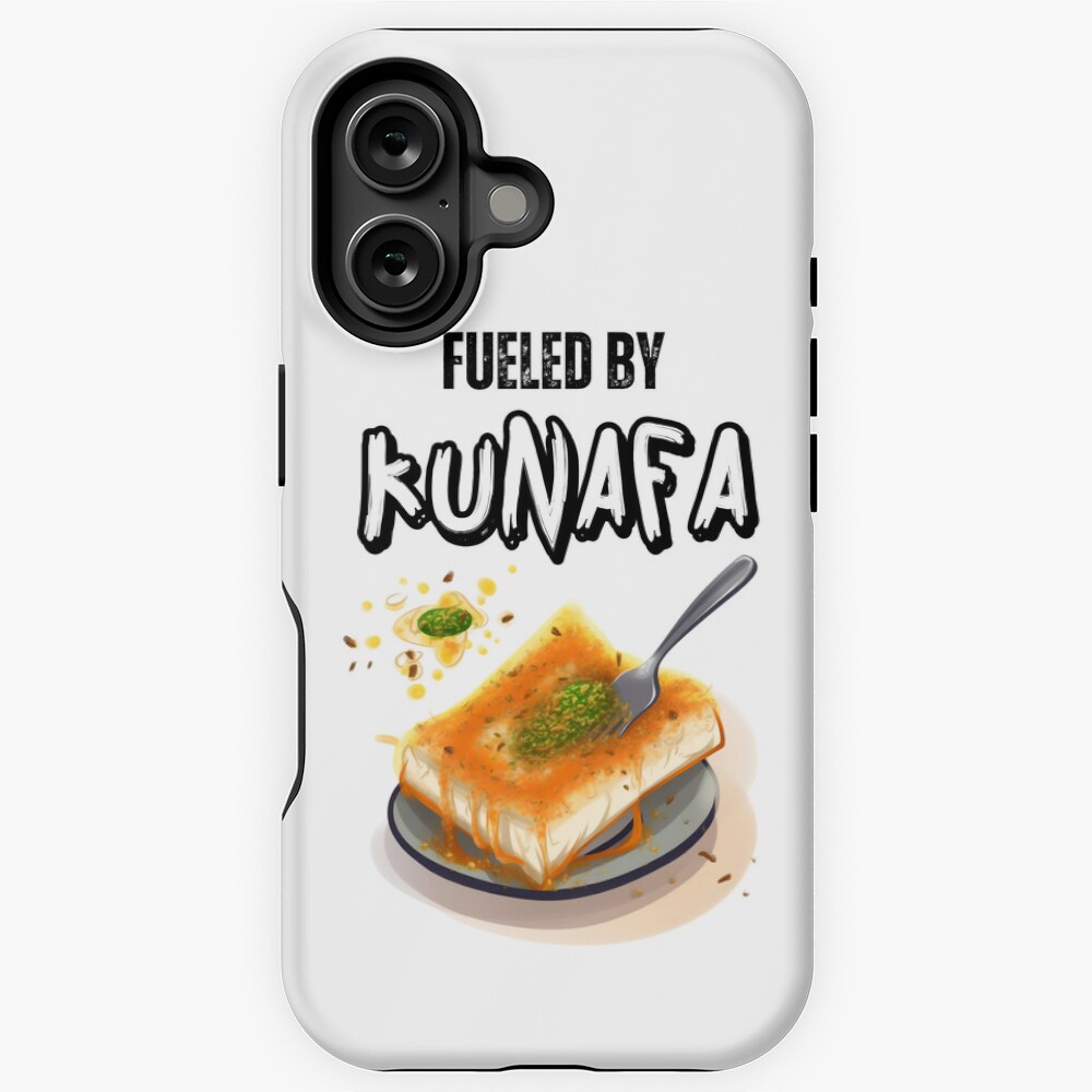 "Fueled by KUNAFA- Arabic Middle Eastern Dessert AI Generated- (Knafeh ...