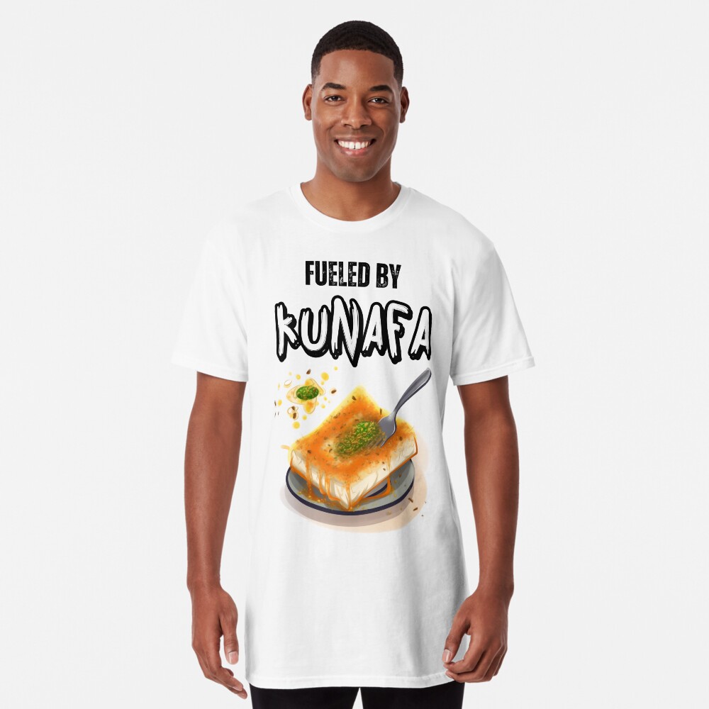 "Fueled by KUNAFA- Arabic Middle Eastern Dessert AI Generated- (Knafeh ...