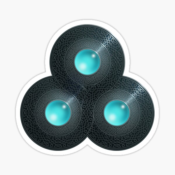 "Triple Celt" Sticker for Sale by adorman | Redbubble