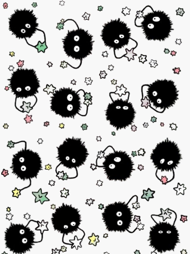 "soot sprite" Sticker for Sale by beestnaji | Redbubble