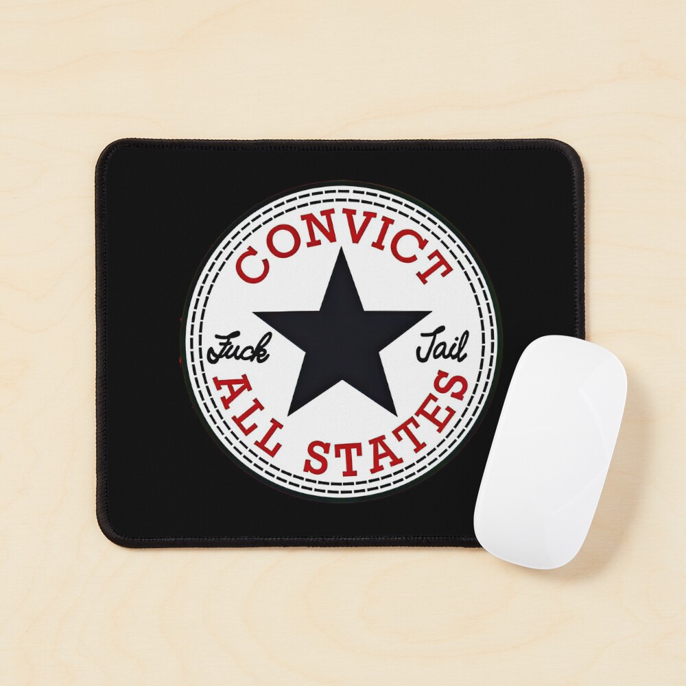 "Convict all states" Sticker for Sale by obstinator | Redbubble