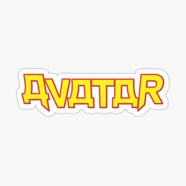 "Avatar Metal Band Logo" Sticker for Sale by RavickPablo | Redbubble