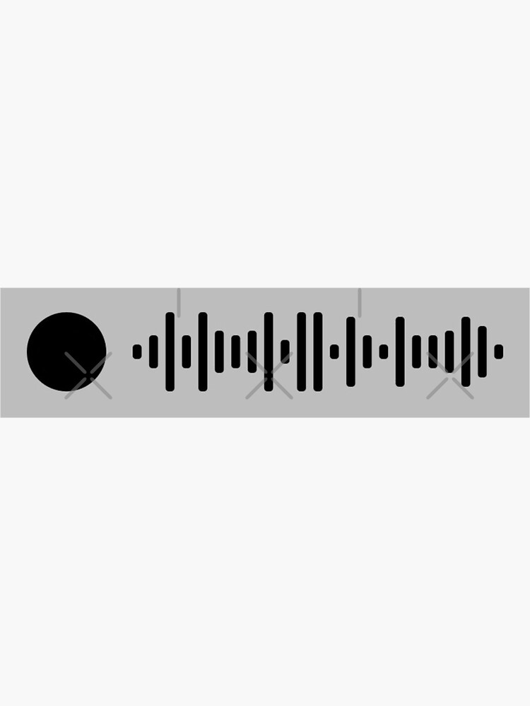 "Pink + White by Frank Ocean | spotify scan code" Sticker for Sale by ...