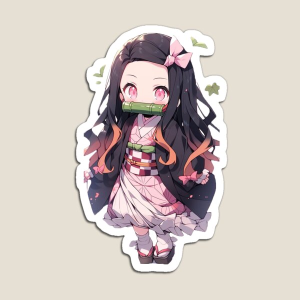 "Nezuko Demon slayer" Magnet for Sale by SidneyTic | Redbubble