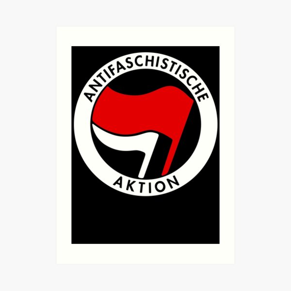 Kunstdrucke: Antifaschistische Aktion | Redbubble