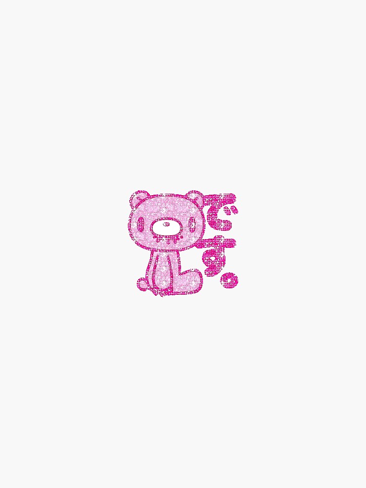 "japanese y2k myspace bear" Sticker for Sale by carissacarolann | Redbubble