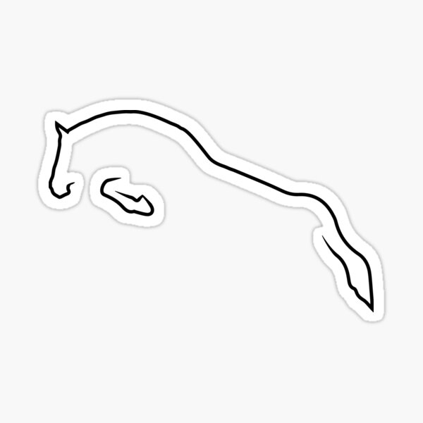 "show jumper" Sticker by Vectorqueen | Redbubble