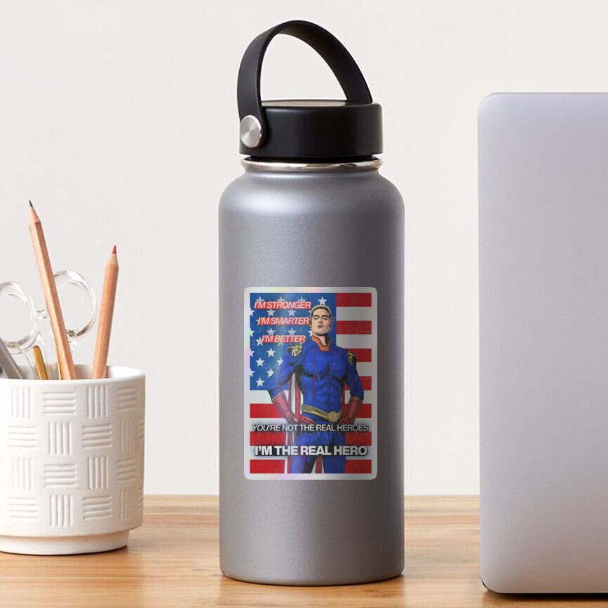 "Homelander art "I'm the real hero"" Poster for Sale by JHollyArt ...