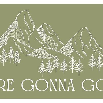 "You're gonna go far" Sticker for Sale by Ashlyn Hall | Redbubble