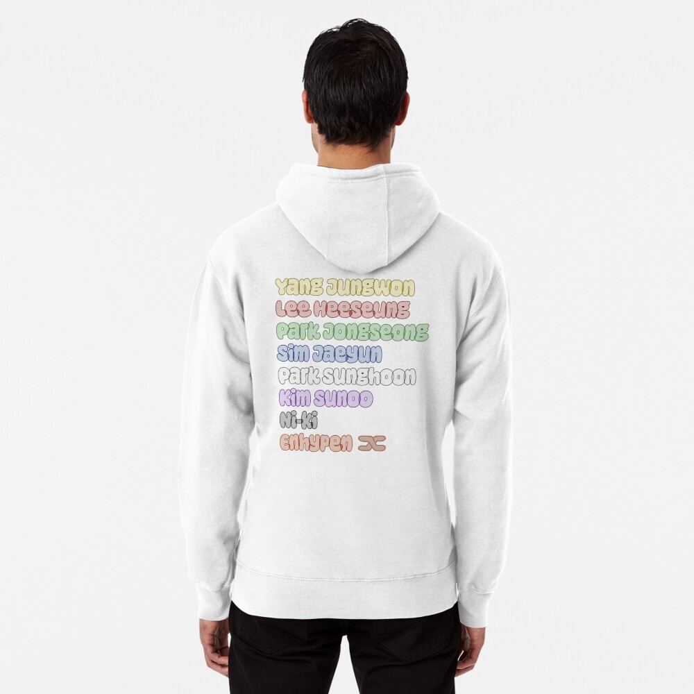 "Enhypen Fan Chant/Member Names" Sticker for Sale by lilymarg | Redbubble