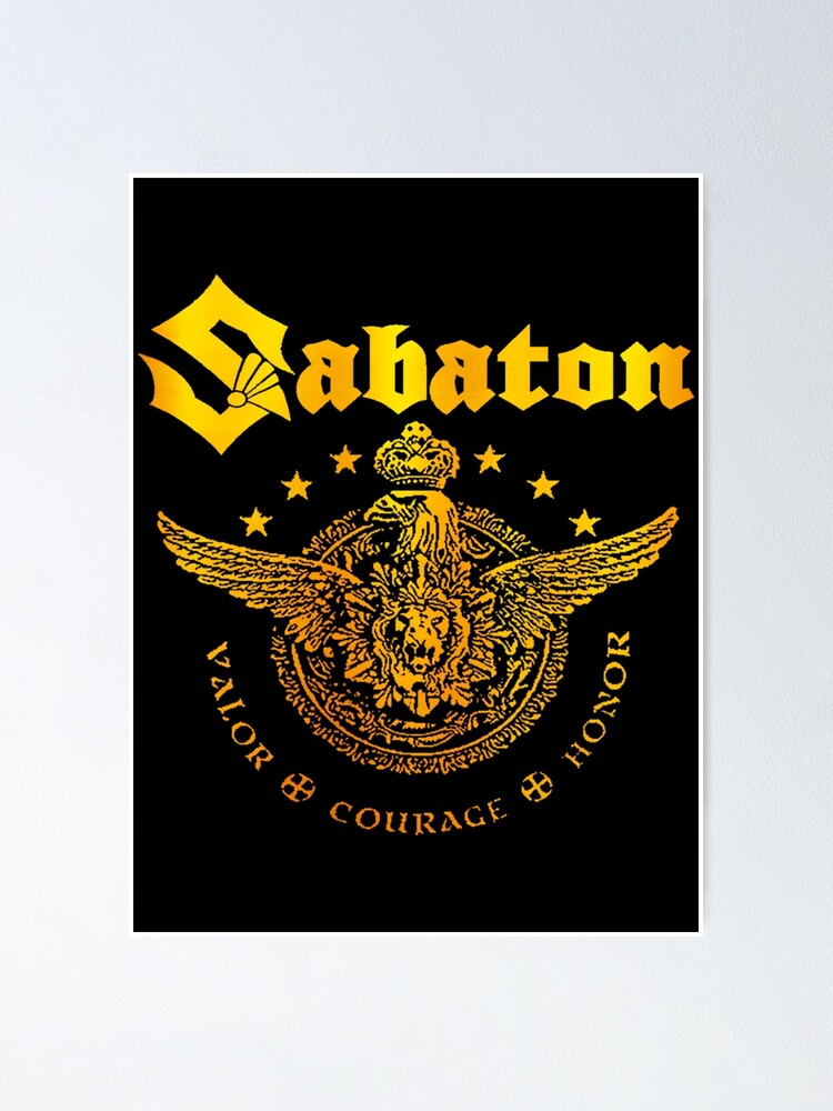 "Logo Sabaton" Poster for Sale by Quorplix-art | Redbubble