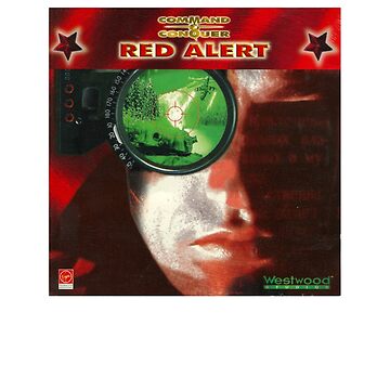 Poster for Sale mit "C&C Red Alert 1 Box Cover Art – Command & Conquer ...