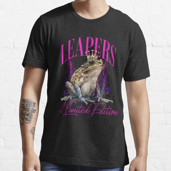 "Leapers: A Limited Edition Leap Year 2024 Frog With Crown" Essential T ...