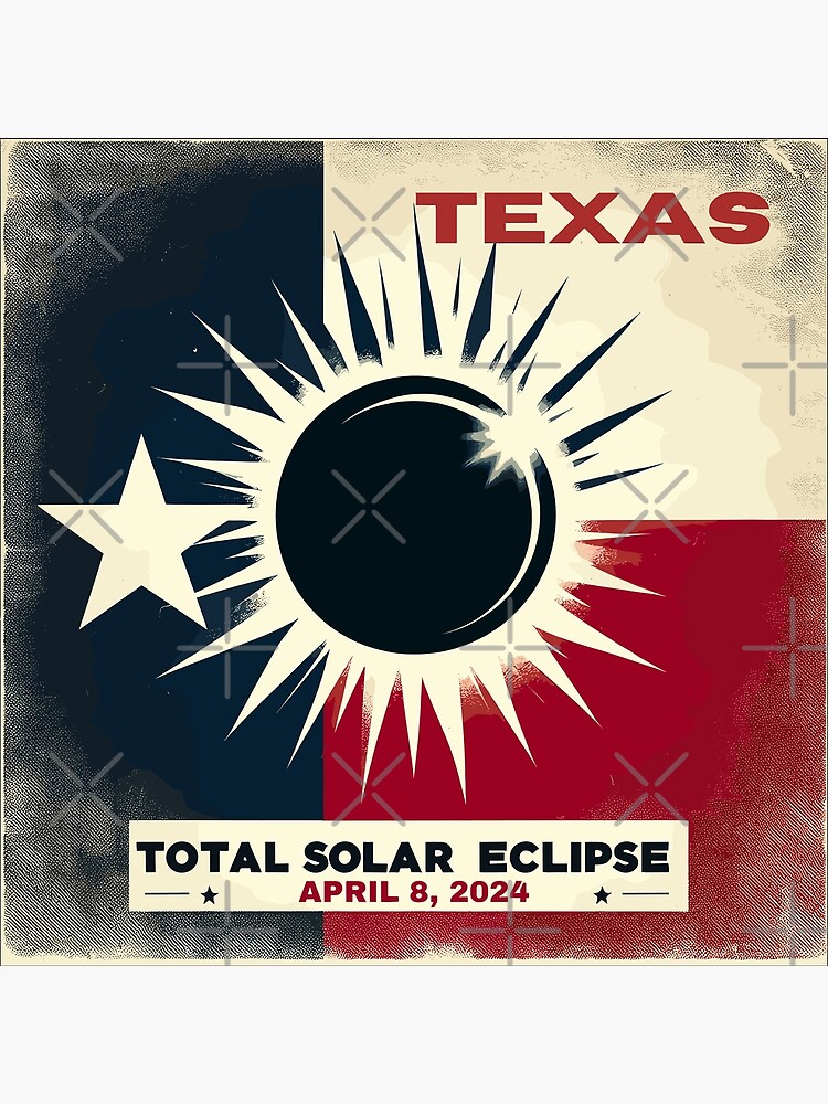 "Texas Total solar eclipse 2024" Photographic Print for Sale by ...