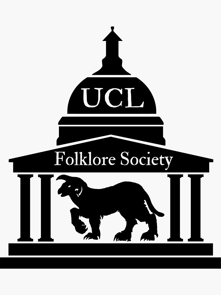 "UCL Folklore Society Logo" Sticker for Sale by UCLFolkloreSoc | Redbubble