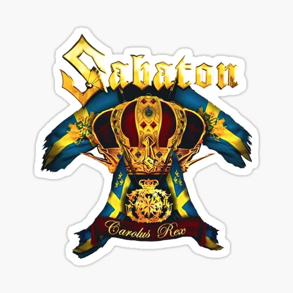 "SABATON Band Mens Black" Sticker for Sale by Quorplix-art | Redbubble