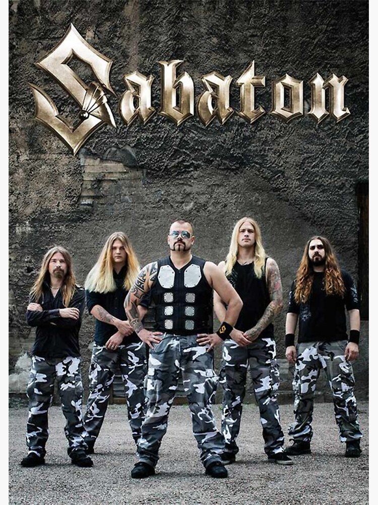 "Sabaton Official merchandise - All available" Sticker for Sale by ...
