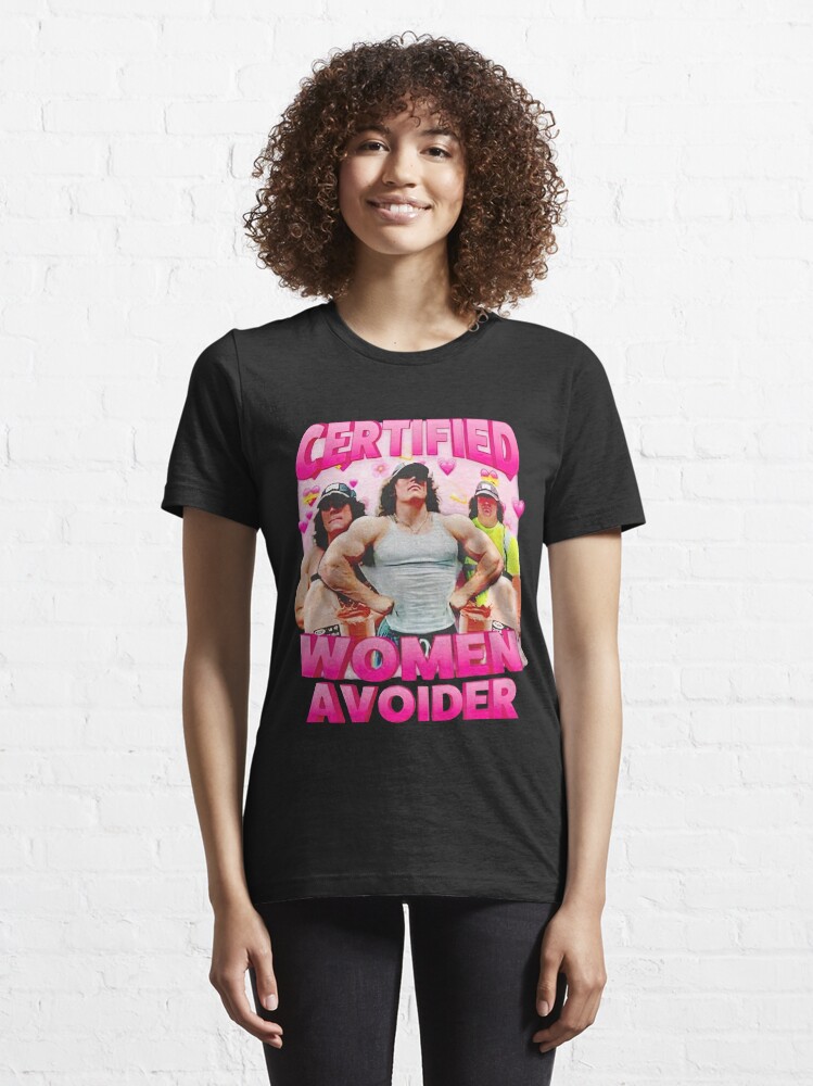 "Certified Women Avoider Sam Sulek" Essential T-Shirt for Sale by ...