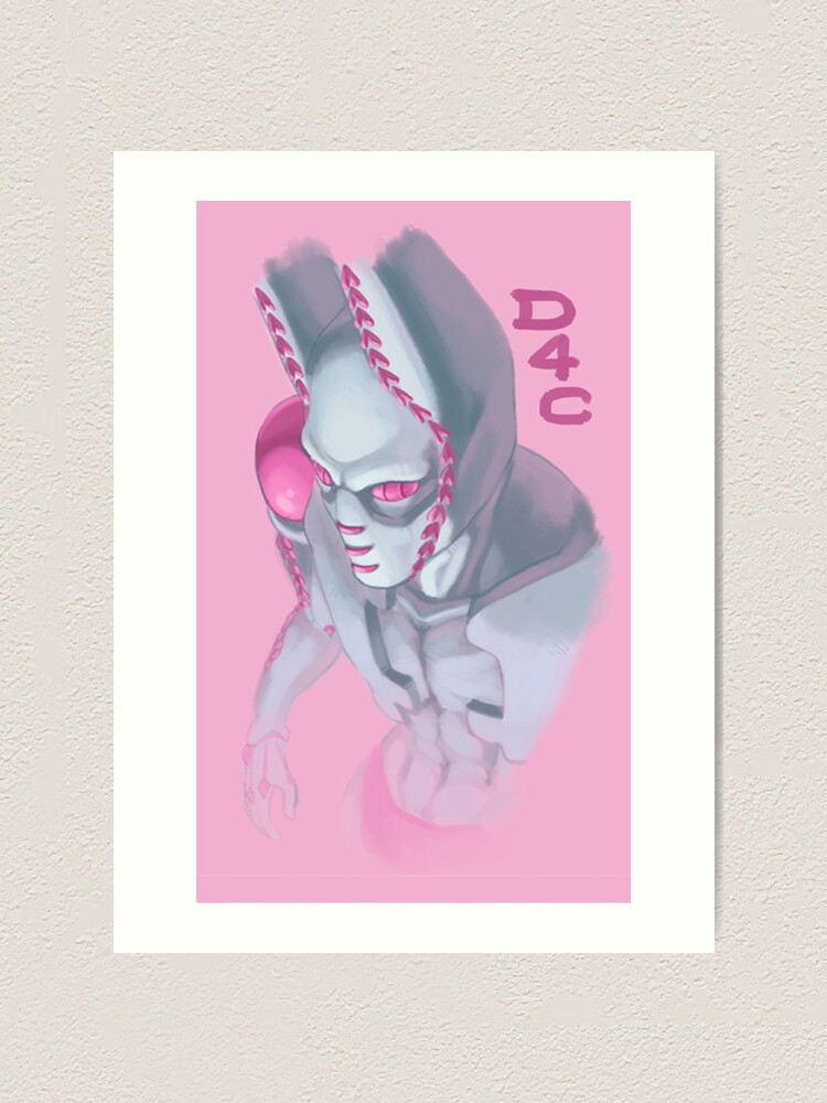 "JOJO President Stand D4C Jojo's" Art Print by HaniDraw | Redbubble