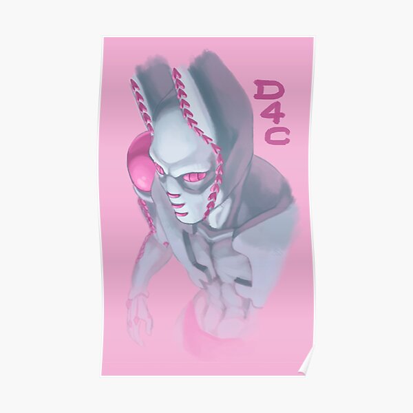 "JOJO President Stand D4C Jojo's" Poster for Sale by HaniDraw | Redbubble