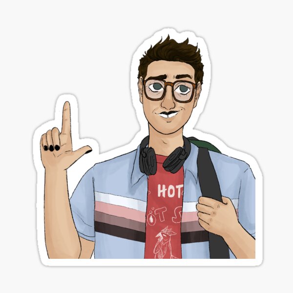 "Jared Klineman" Sticker for Sale by linandapen | Redbubble