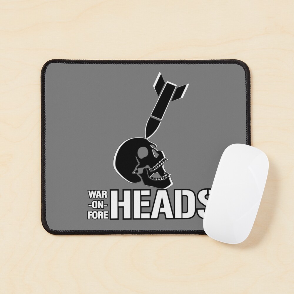 "Warheads on Foreheads" Sticker for Sale by BarracksWear | Redbubble