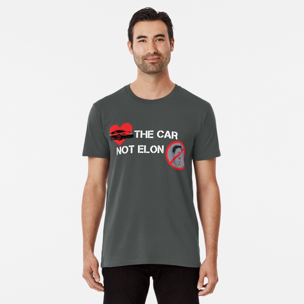 "Love the car not Elon Musk Tesla bumper" Sticker for Sale by ...