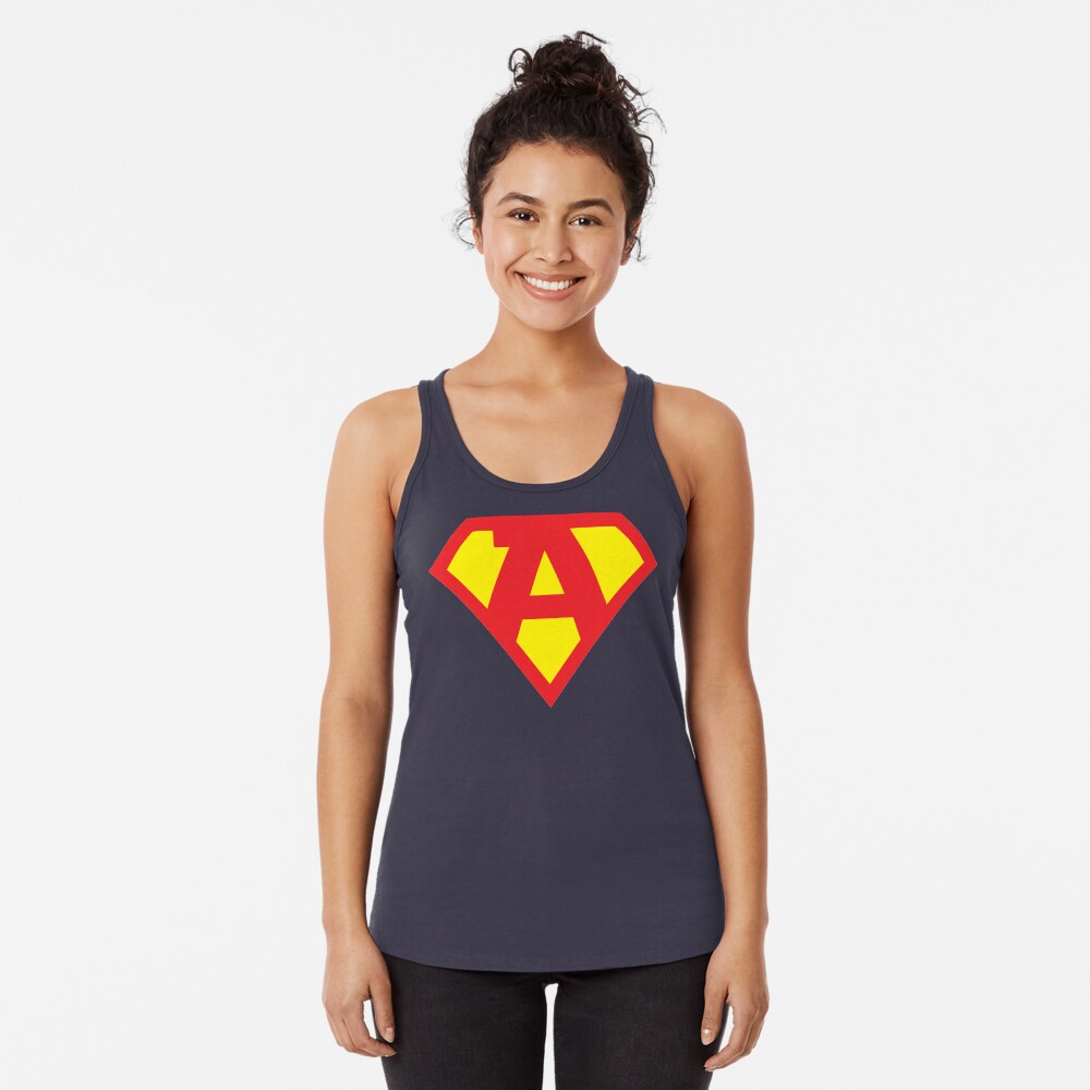"Letter A Superhero Symbol" Tank Top for Sale by elvindantes | Redbubble