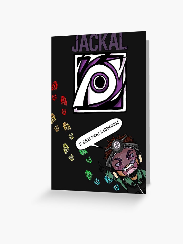 "Six Siege - Jackal" Greeting Card for Sale by GeorgiaSonic | Redbubble